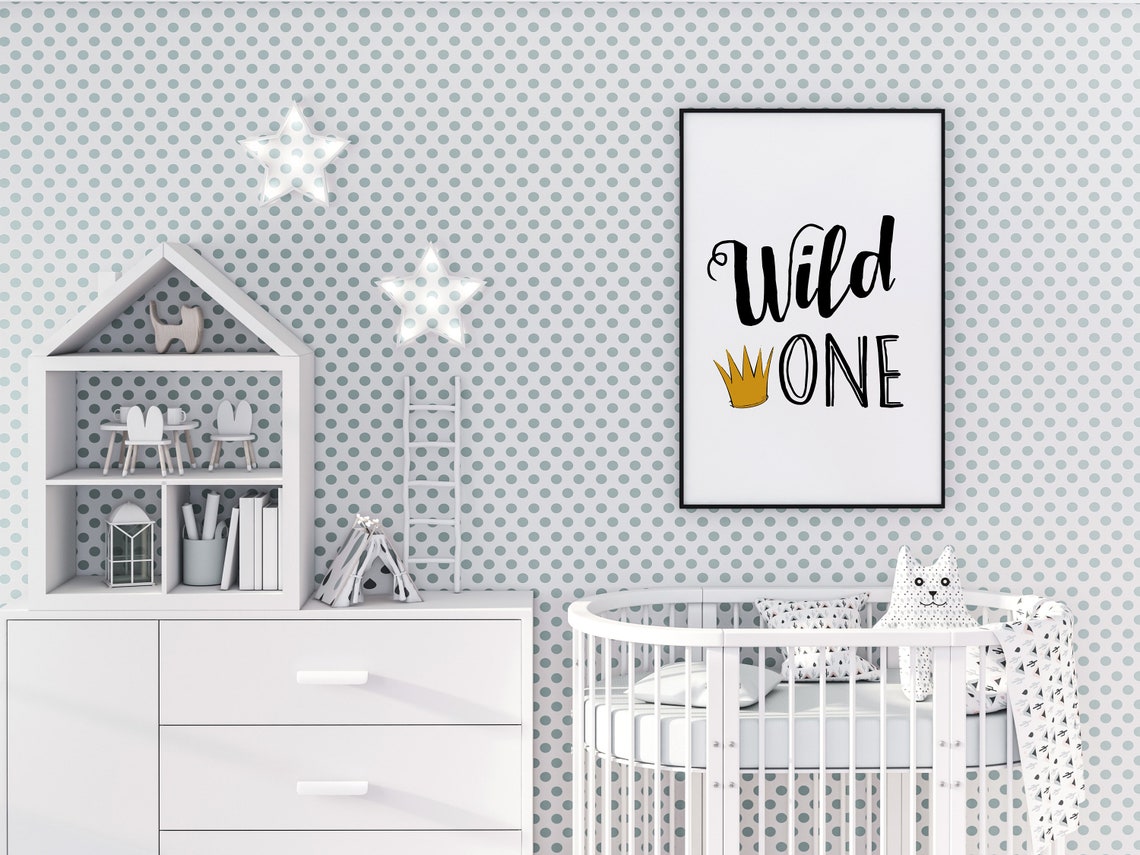 Wild One Sign Printable Where the Wild Things Are Print Wild - Etsy