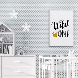 Wild One Sign, Printable Where the Wild Things Are Print, Wild Things ...