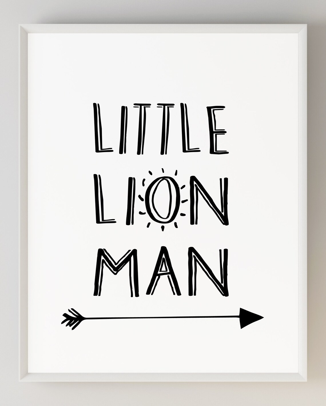 Printable Wall Art Little Lion Man Art Print Safari Nursery | Etsy