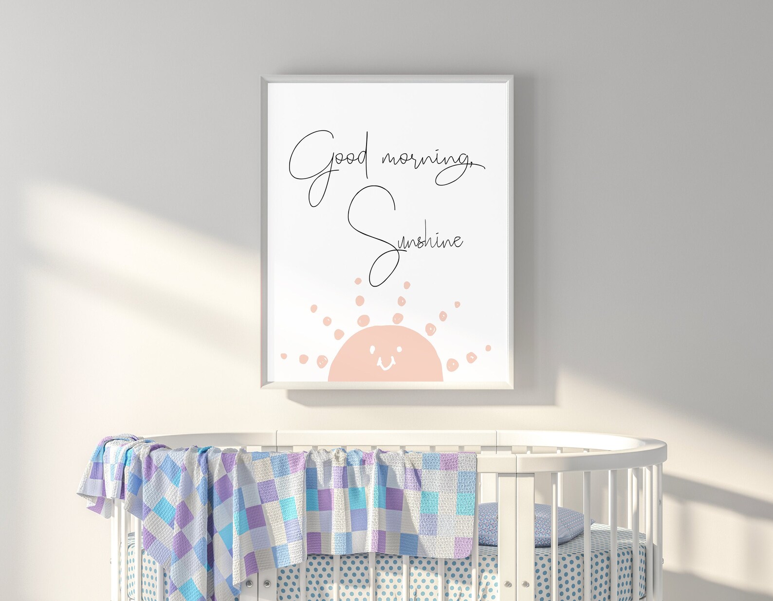 Good Morning Sunshine Print Girl Nursery Ideas Good Morning | Etsy