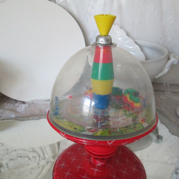 Tin Spinning Top - Etsy