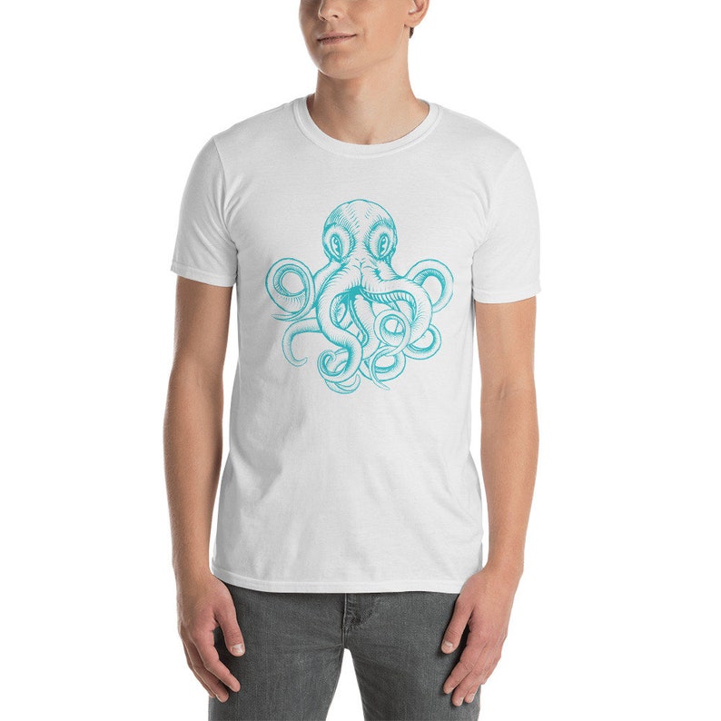 Octeepus Short-sleeve Unisex T-shirt ||| Octopus Sea Creature Animal ...