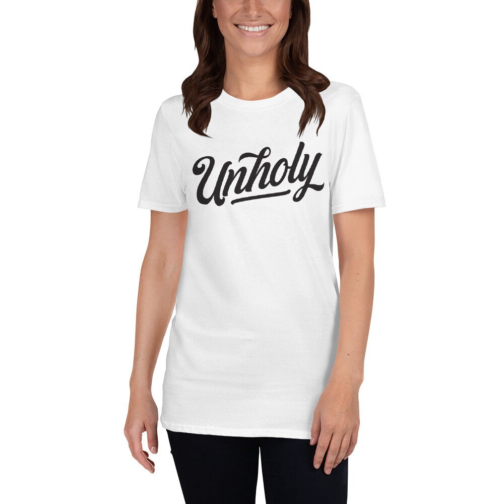 The Unholy SHIRT TEE SHIRT T Shirt Light Version for All the Non ...