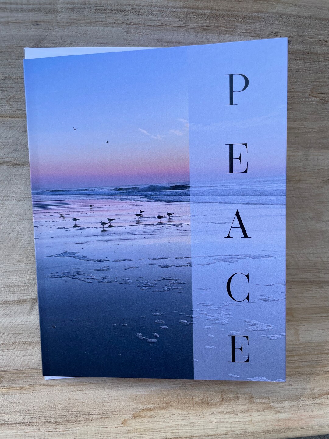 PEACE | Sympathy Greeting Card | Encouraging Greeting Card | Thinking ...
