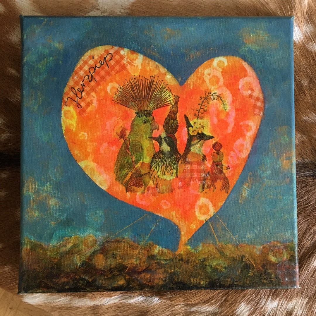 Heart Picture "heart Beep" - Etsy