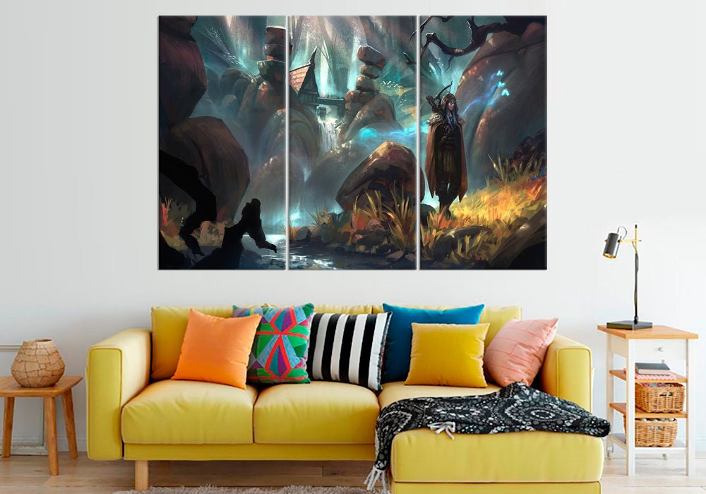 World Of Warcraft Wall Art WOW Print Wall Decor WOW Canvas | Etsy