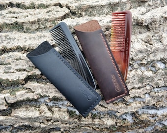 Leather Comb | Etsy
