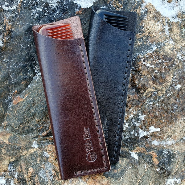 Leather Comb - Etsy