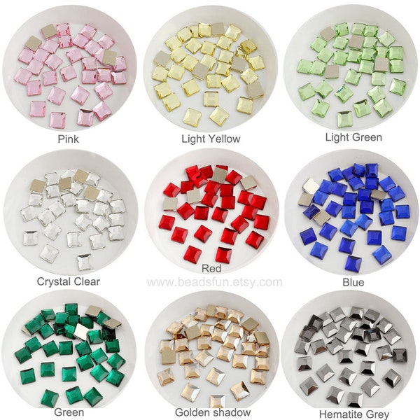 Square Rhinestone - Etsy