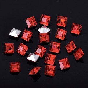 Square Point Back Rhinestones: Crystal Glass Embellishment Gems (2-6mm ...
