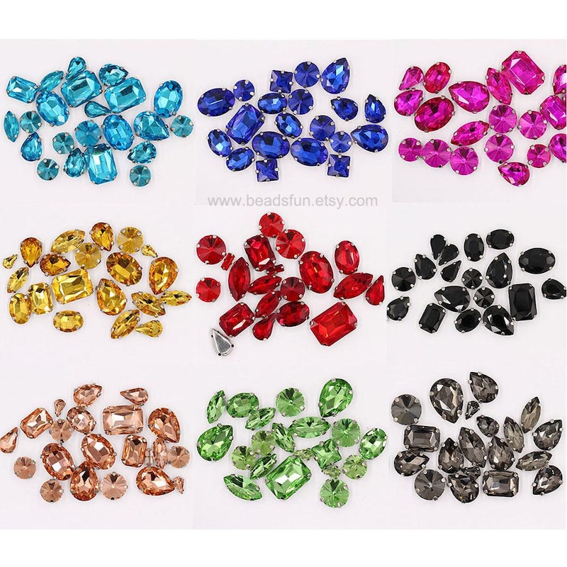 Sew on Rhinestones - Etsy