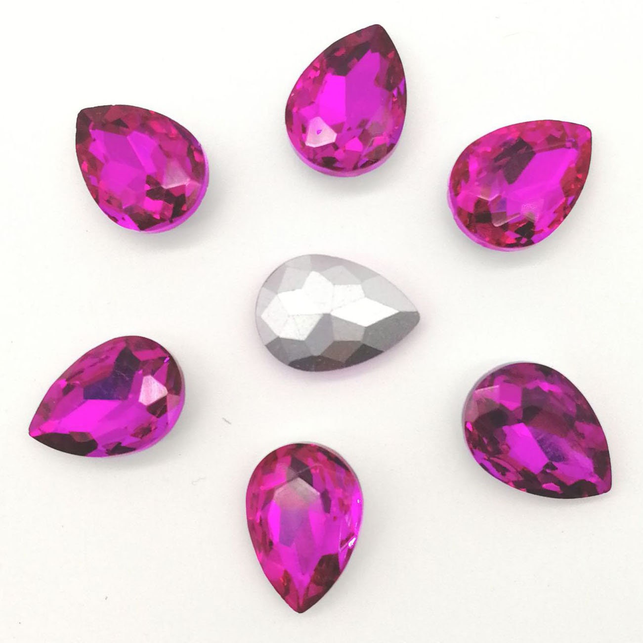 Teardrop Rhinestone Crystals: Pear Shape Glass Beads, Bling ...