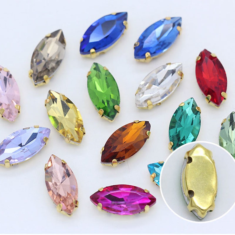 Sew on Crystals - Etsy