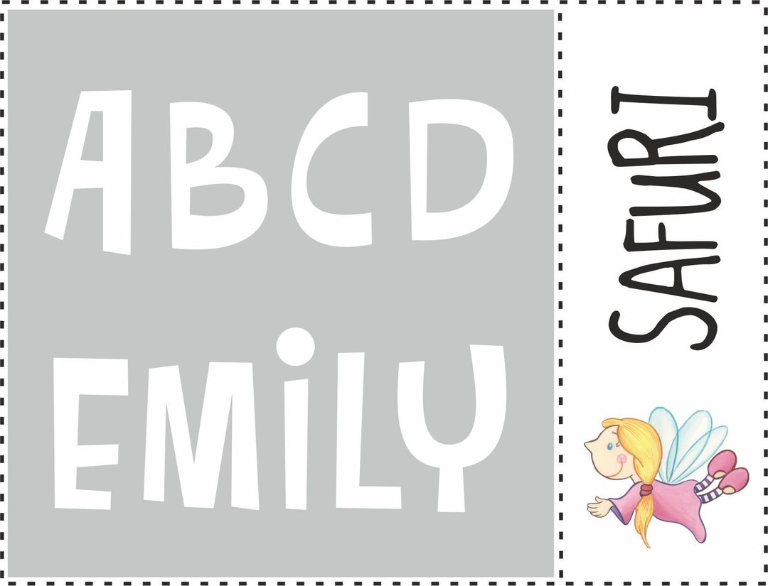 Ironing Motif Font White Thick 1 Letter for Ironing Ironing Picture ...