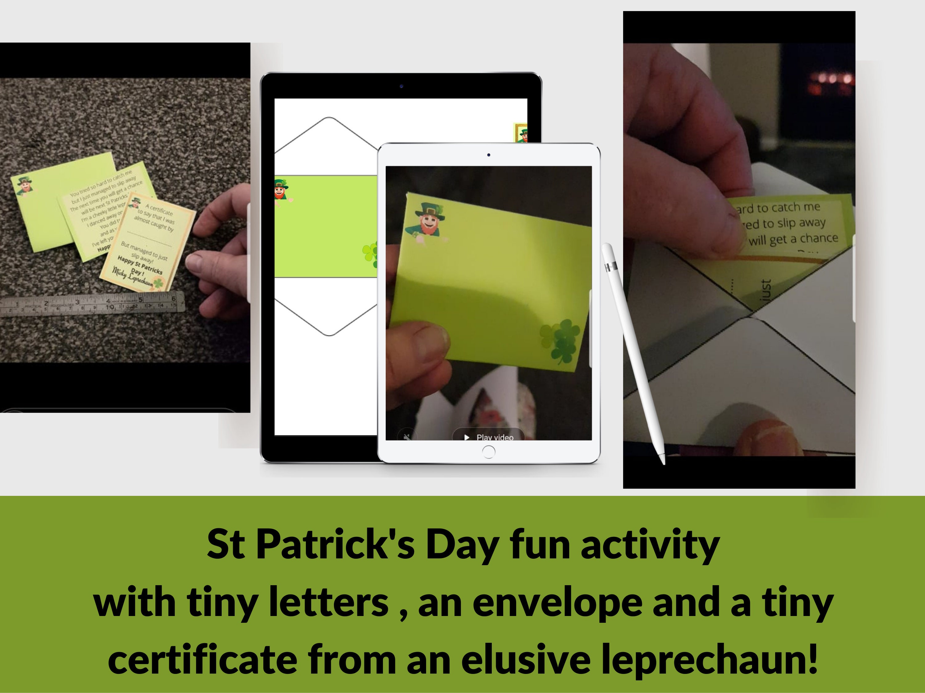St Patrick's Day Kids Printable Trap a Leprechaun Kids - Etsy