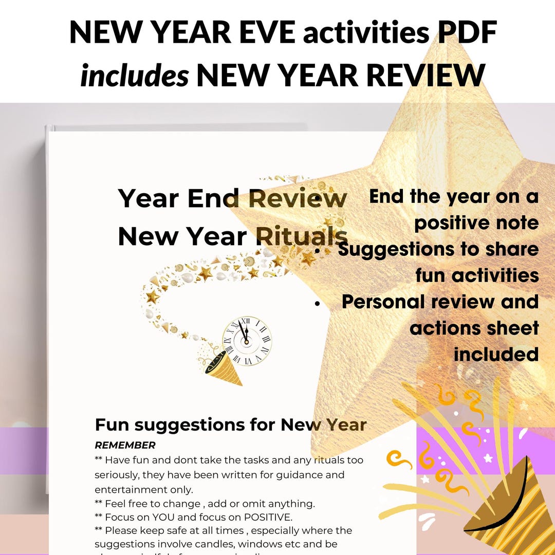 New Years Eve Activities Review and Rituals Download. New Years ...
