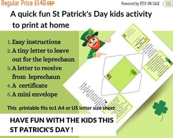 Leprechaun Trap Poem - Etsy