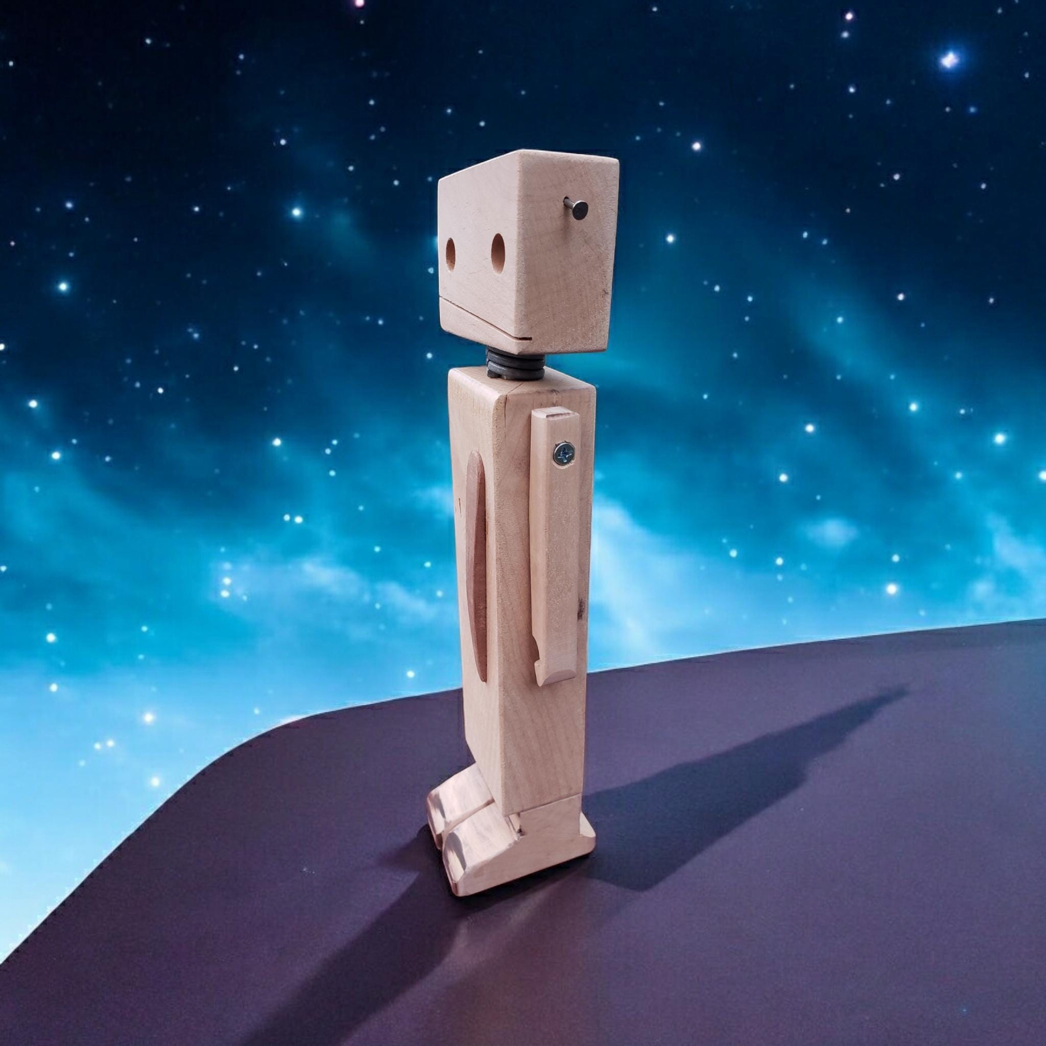 Robot / Handmade Wooden Robot - Etsy