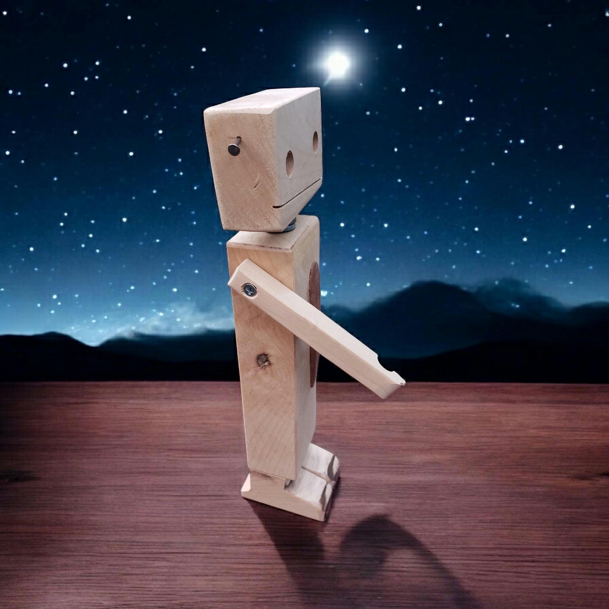 Robot / Handmade Wooden Robot - Etsy