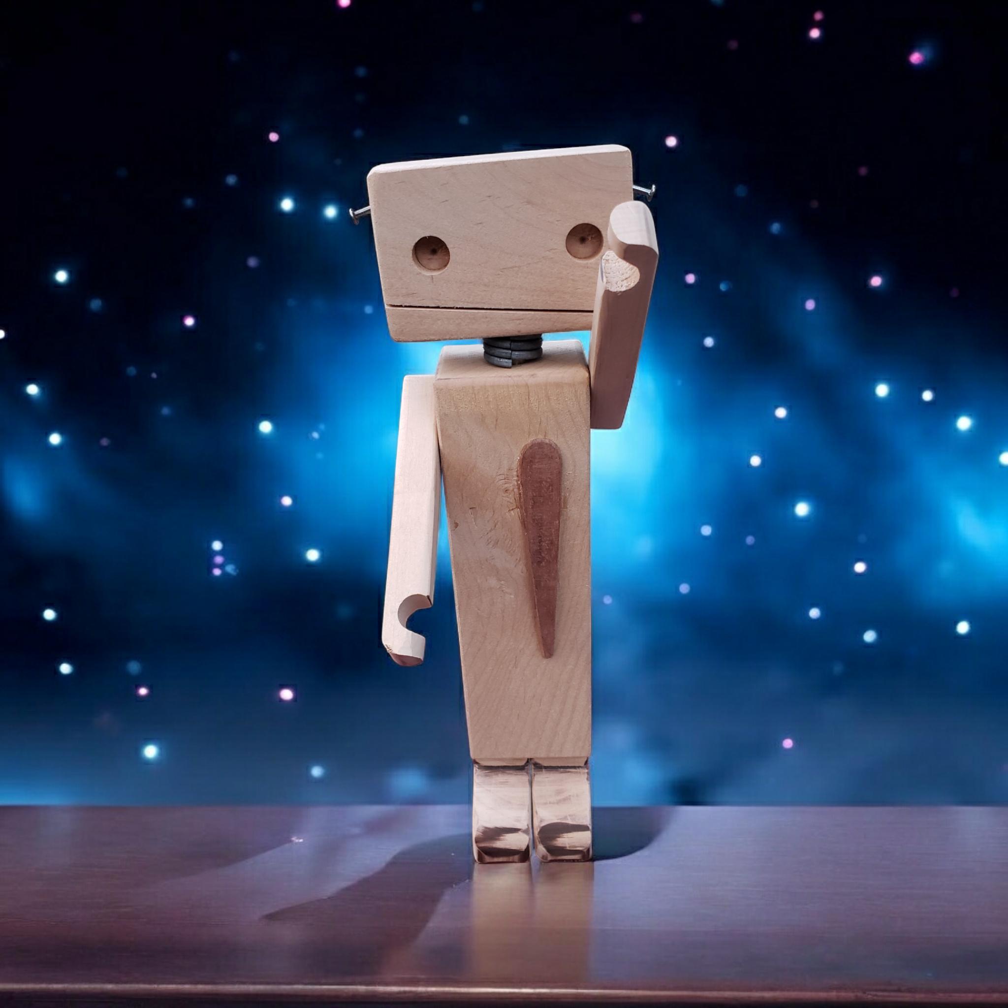 Robot / Handmade Wooden Robot - Etsy