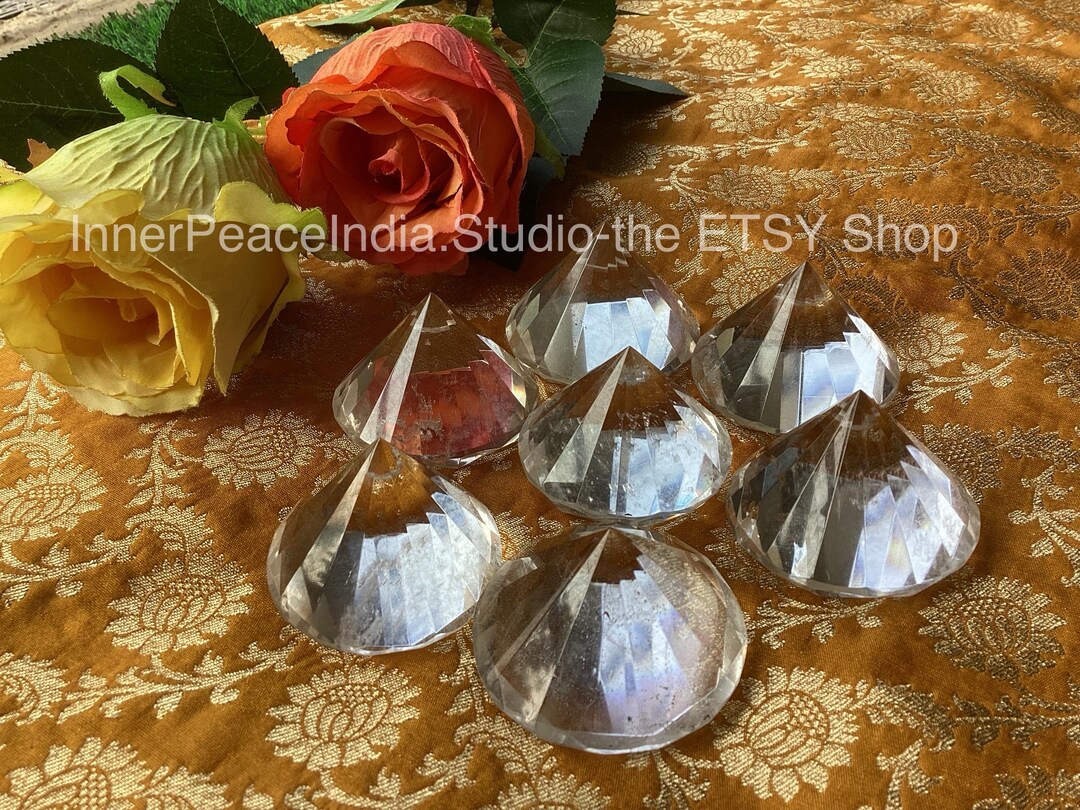 21A) Beautiful Clear Quartz, GMCKS Pranic Healing Crystal Extractors.60 ...