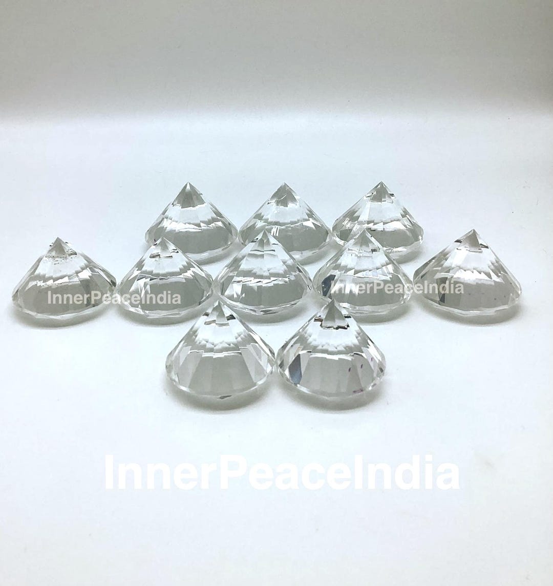 21K) Beautiful Clear Quartz, GMCKS Pranic Healing Crystal Extractor 28 ...