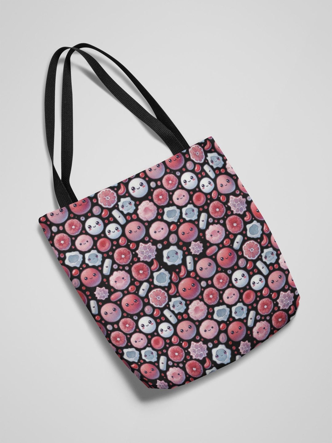 Laboratory Tote Bag, Hematology Canvas Blood Cells, Laboratory ...