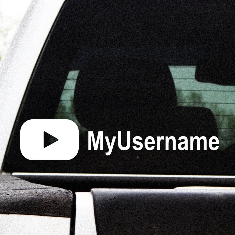 Youtube Channel Sticker - Etsy