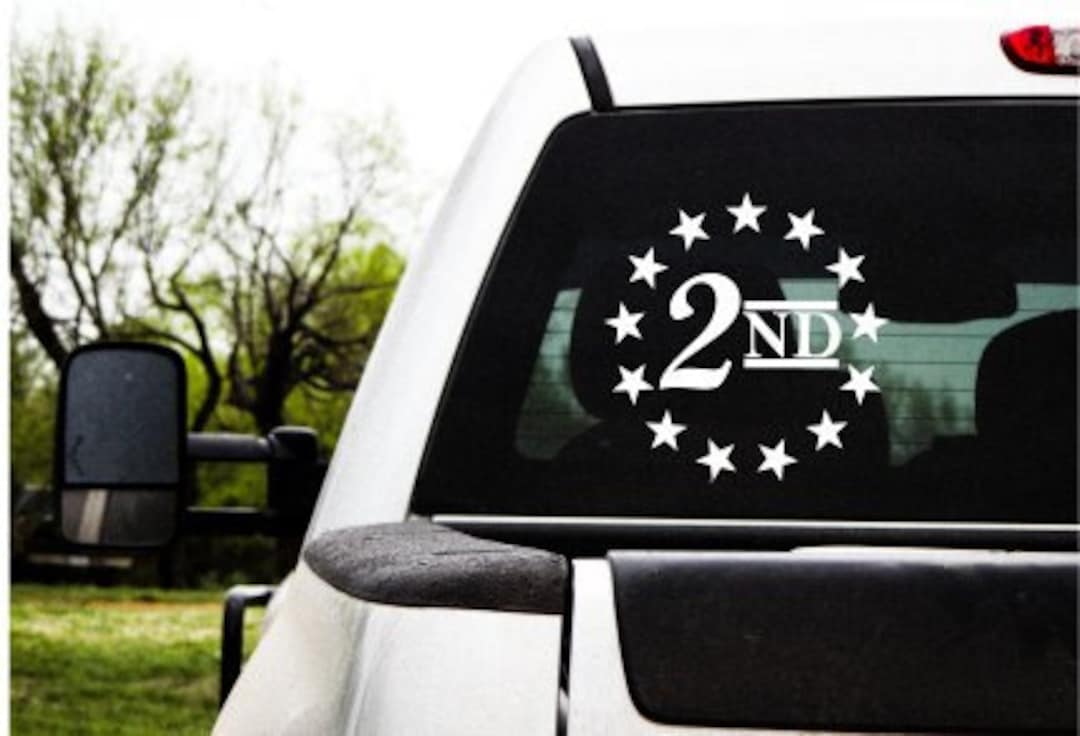 2A Decal/ Sticker, Second Amendment, 2nd Amendment - Etsy