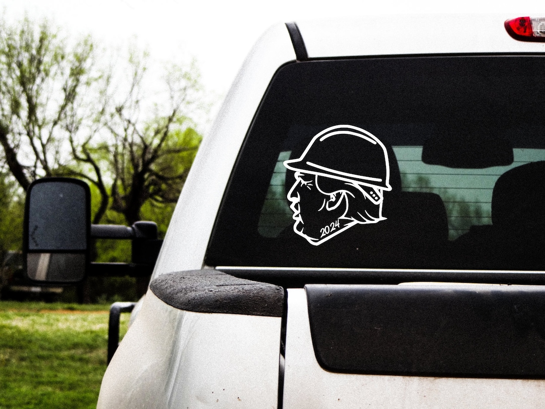 Trump Hard Hat 2024 Sticker/ Decal - Etsy
