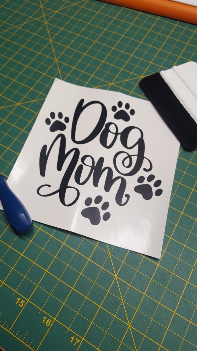 Dog Mom Sticker Dog Mom Decal Dog Mom Decal for Car Dog | Etsy
