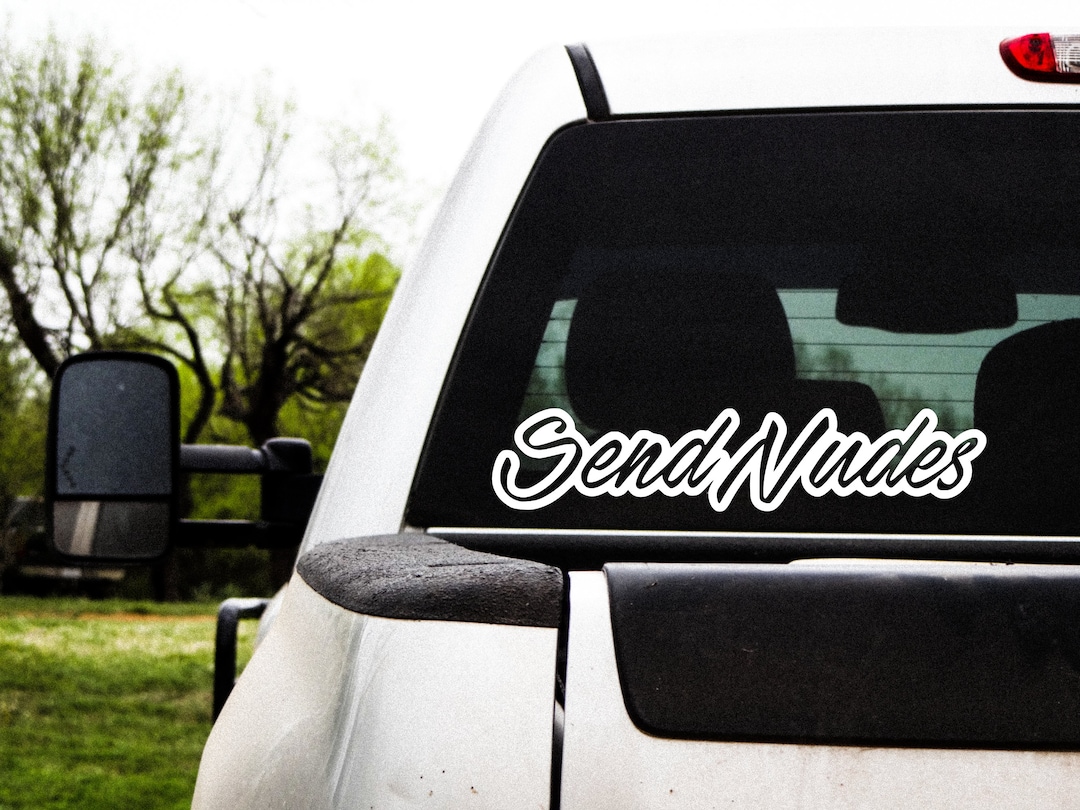 Send Nudes/ Decal Sticker - Etsy