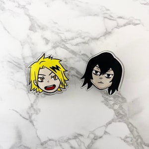 MHA Chibi Heroes Acrylic Pins, BNHA, My Hero Academia, Plus Ultra ...