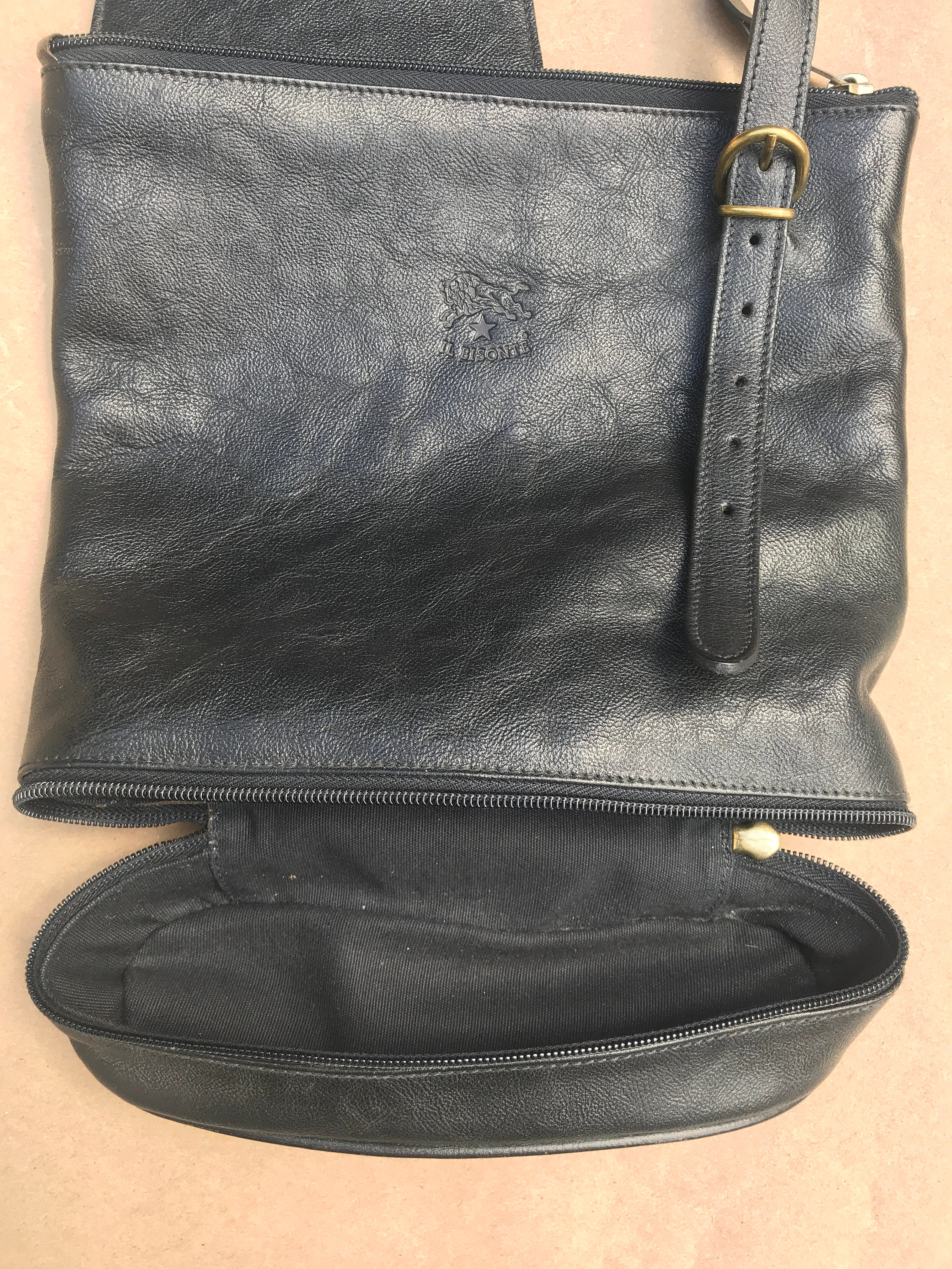 II Bisonte Cowhide Leather Bag - Etsy