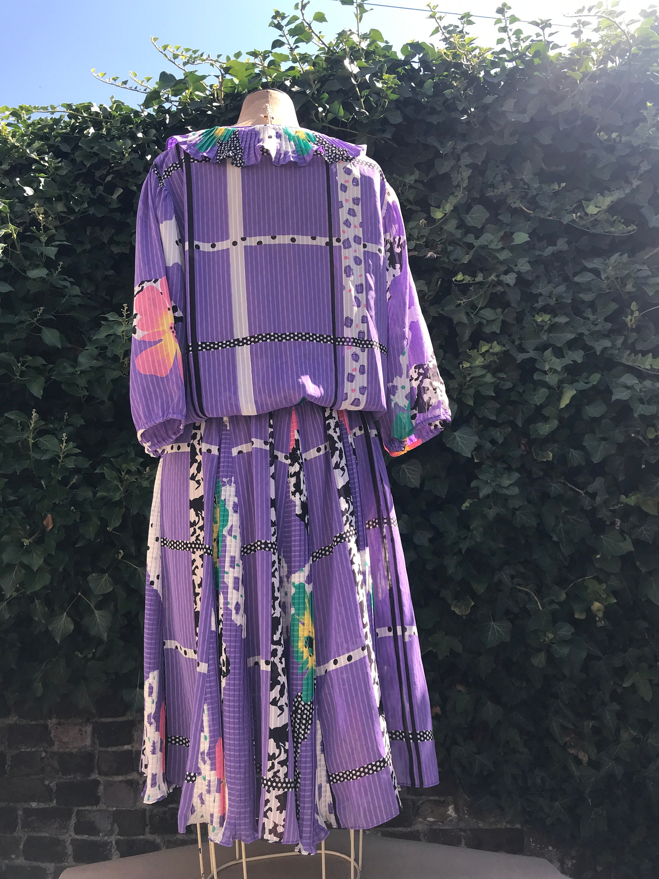 GORGEOUS Dress by ICONIC 80s Designer Diane Freis - Etsy