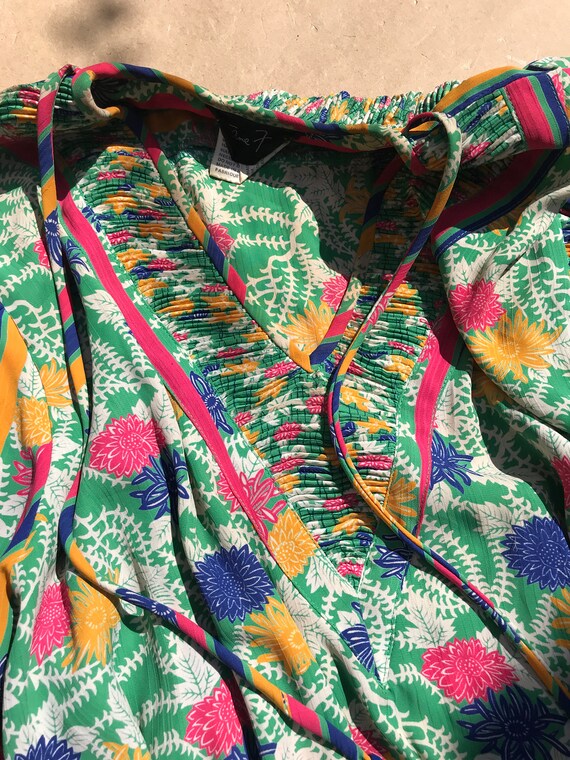LOVELY dress by 80s ICONIC print designer Diane Freis - Gem