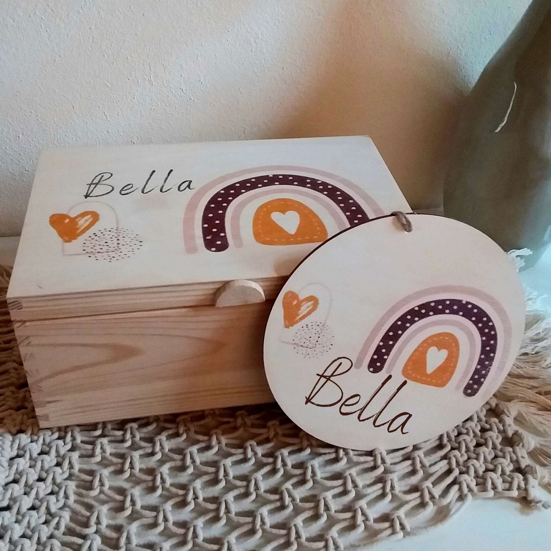 Large Compartment Treasure Chest With Name Wanda Gnome Door ...