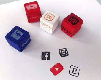 Facebook Stamp | Etsy