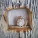 Misty Owl,driftwood Wall Mounted Clock.choice of 3 Different Clock Face ...