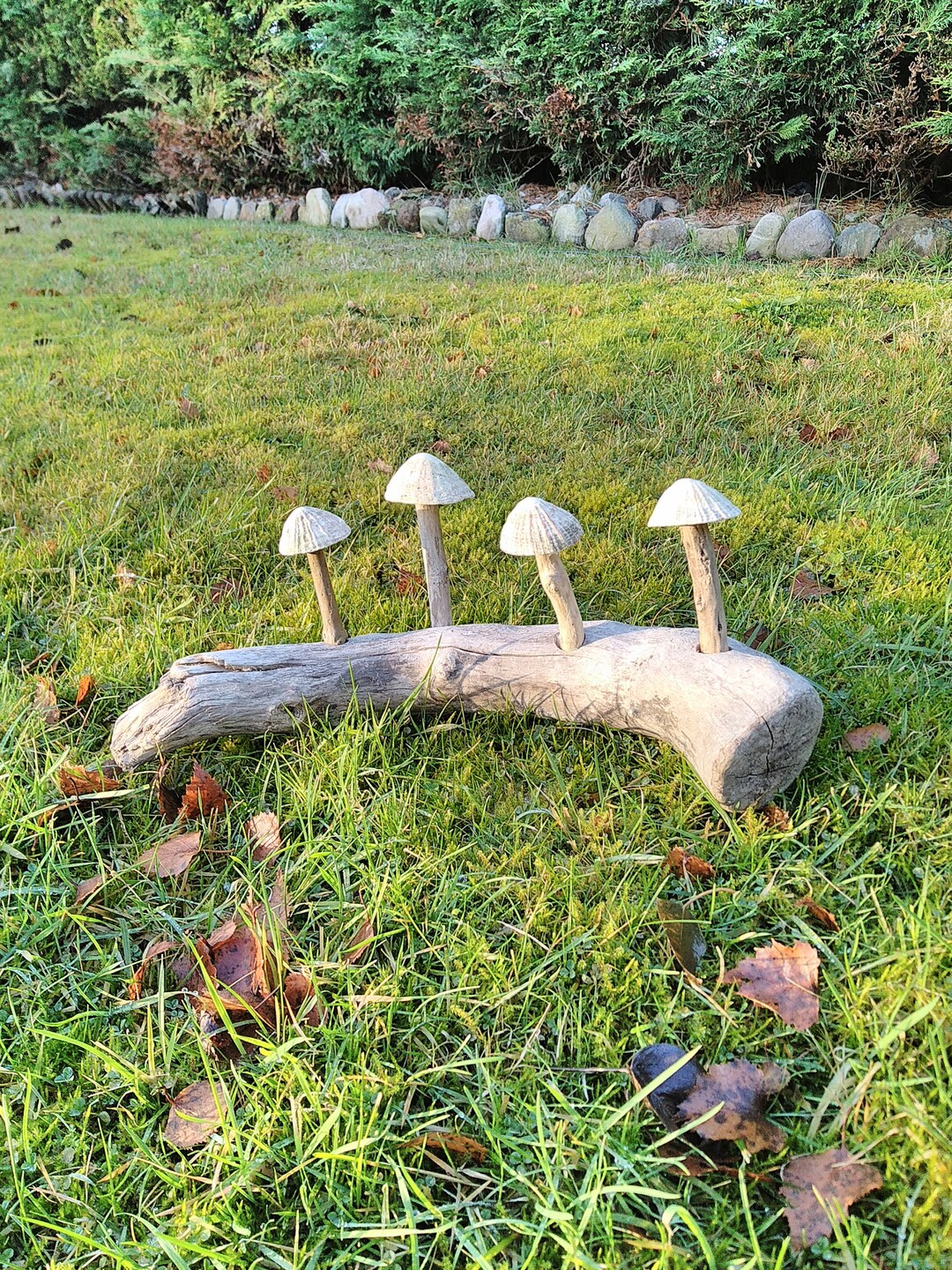 Indoor/outdoor Driftwood Toadstools - Etsy UK
