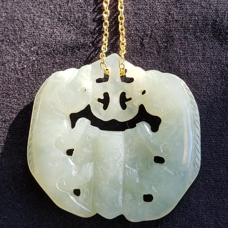 Jade Pendant - Etsy