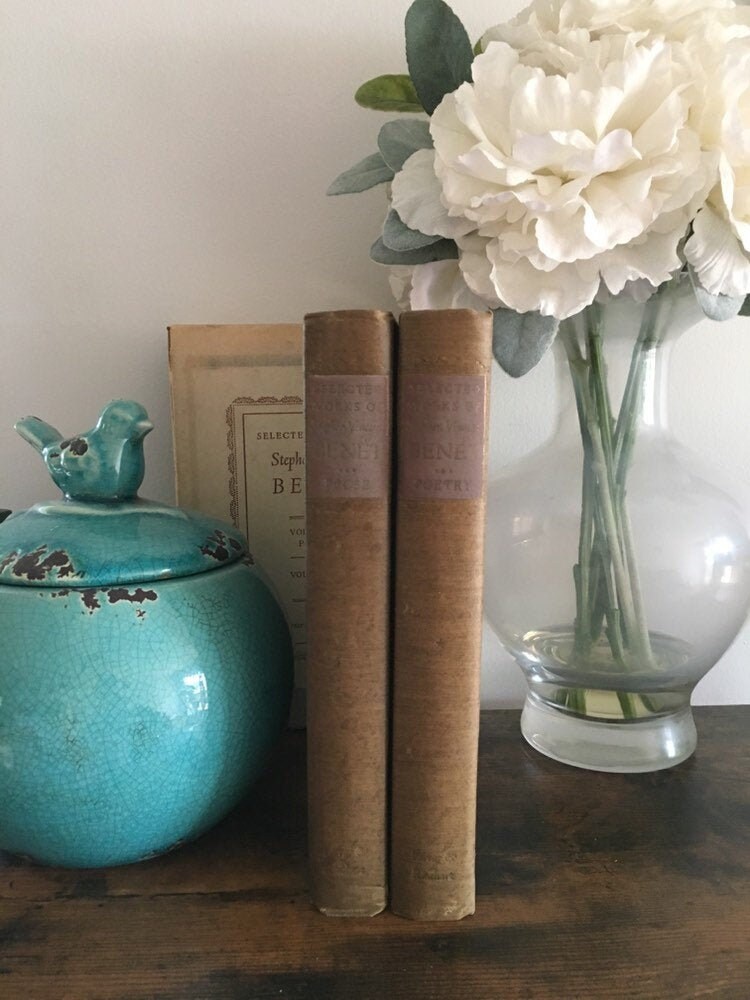 1942 Selected Works of Stephen Vincent Benet, Vols. I & II