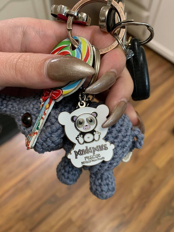 Collector Keychain Fundraiser for Panda Paws Rescue | Etsy