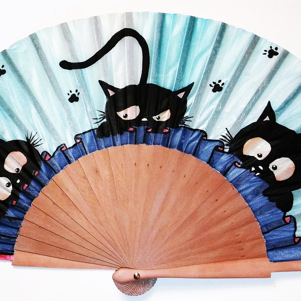 Silk Fan - Etsy