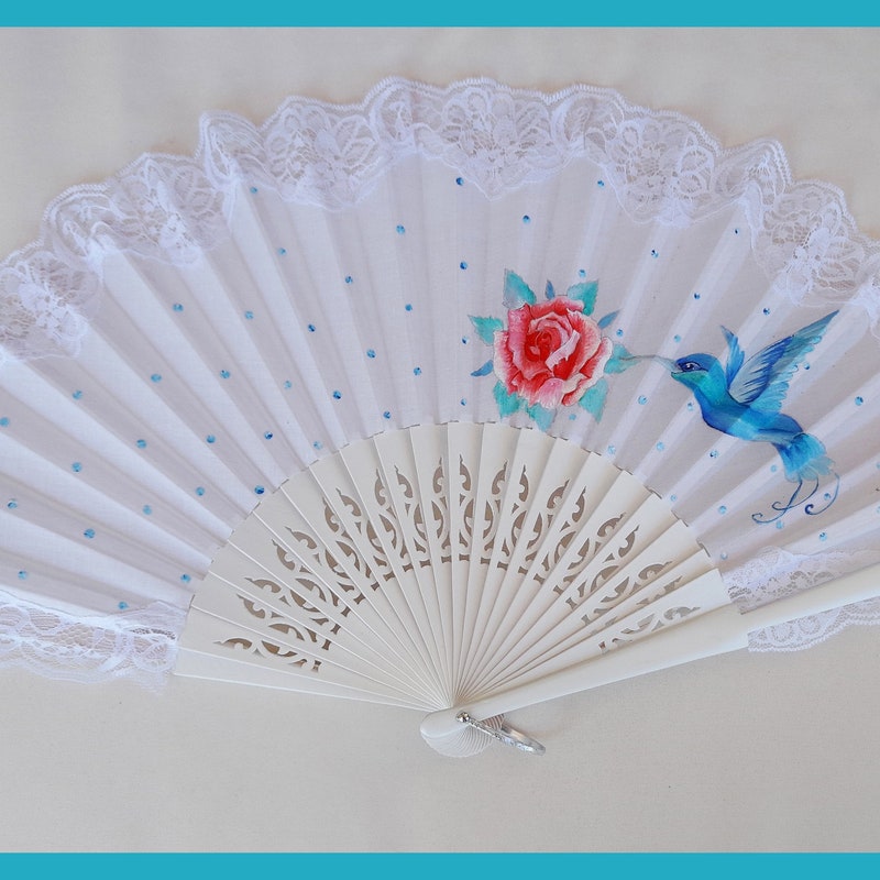 Lace Hand Fan - Etsy