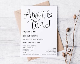 Wedding Invitations - Etsy UK