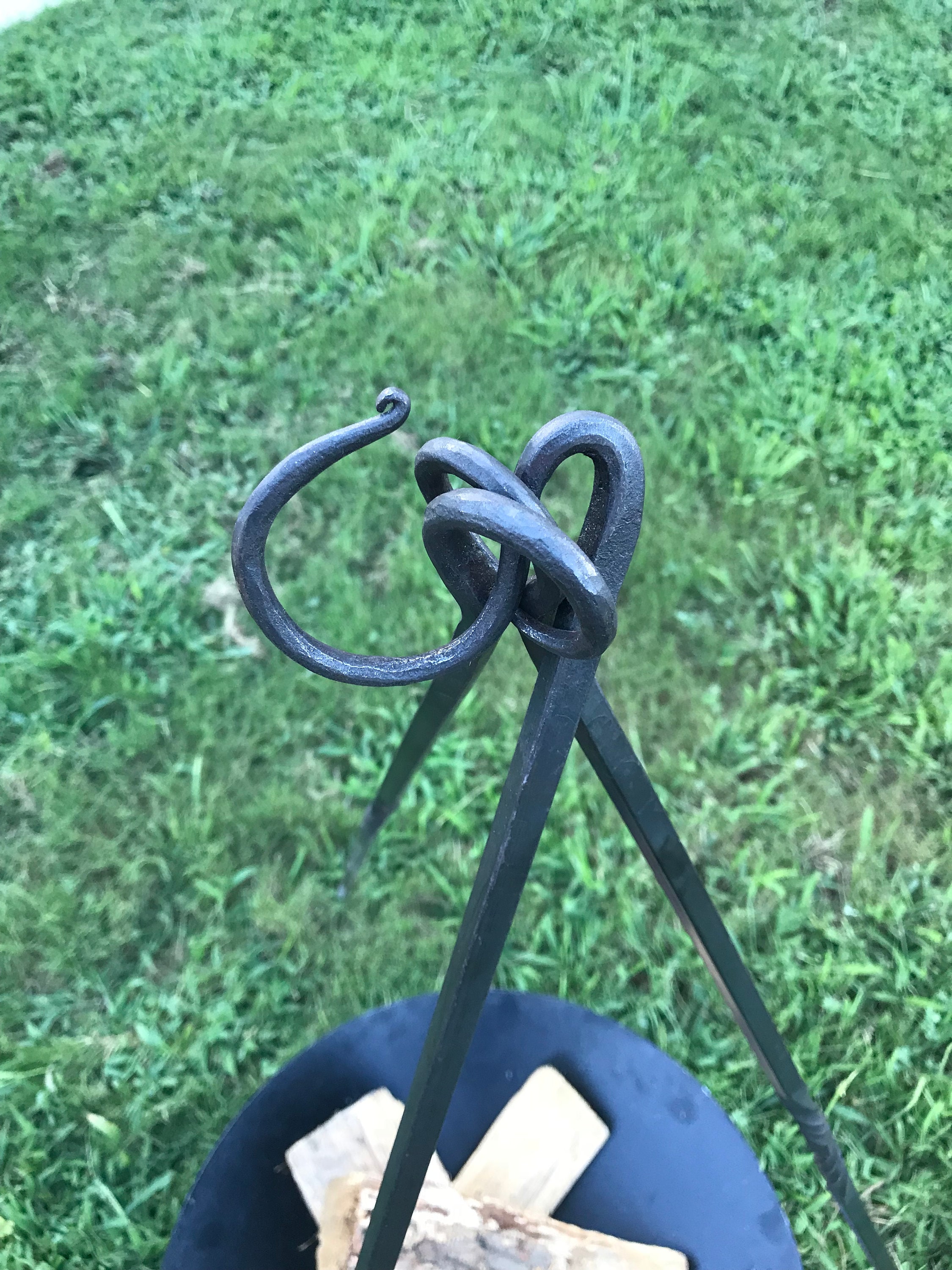 Hand Forged Cooking Tripod - Etsy