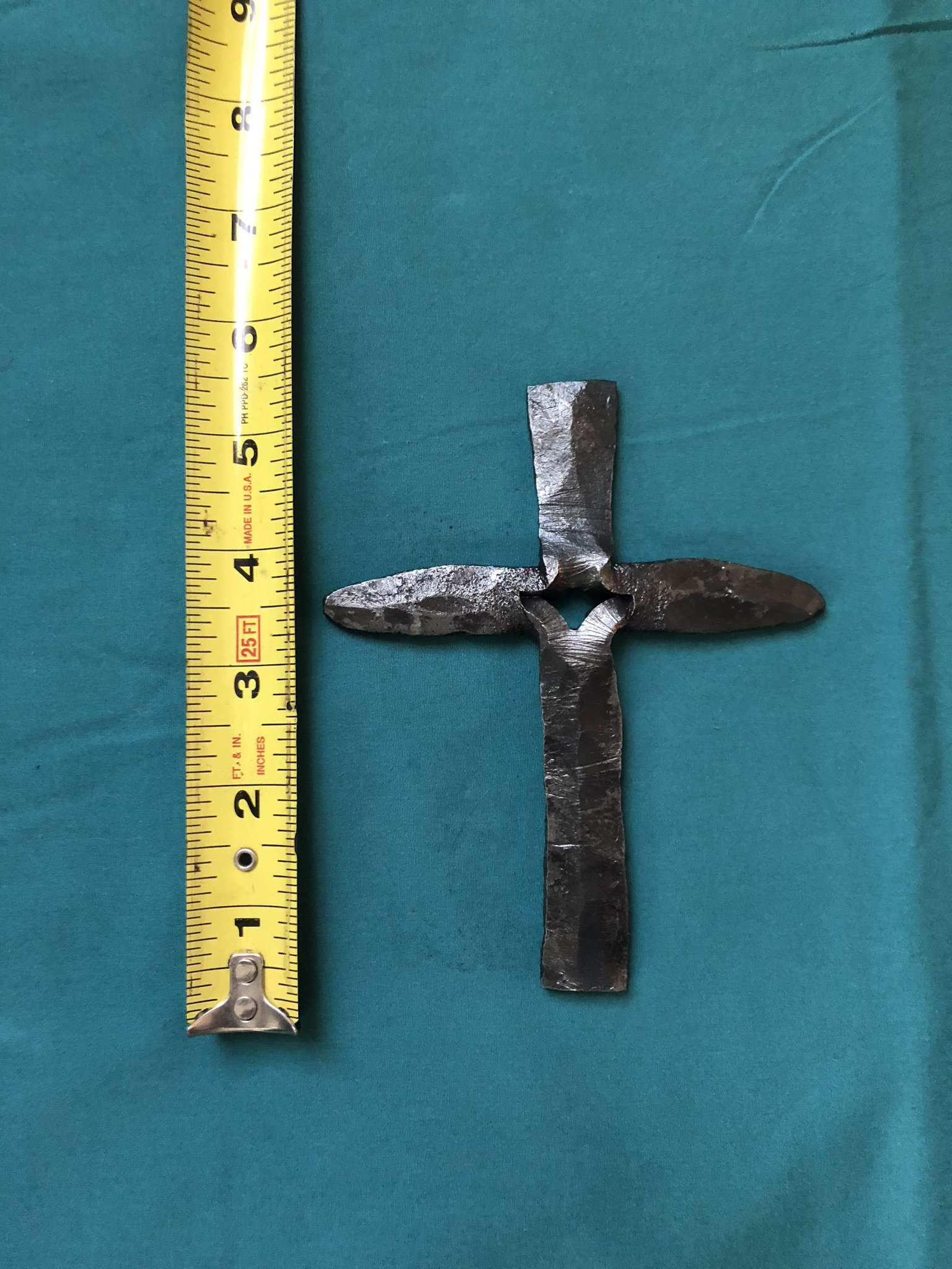 Hand Forged Cross - Etsy