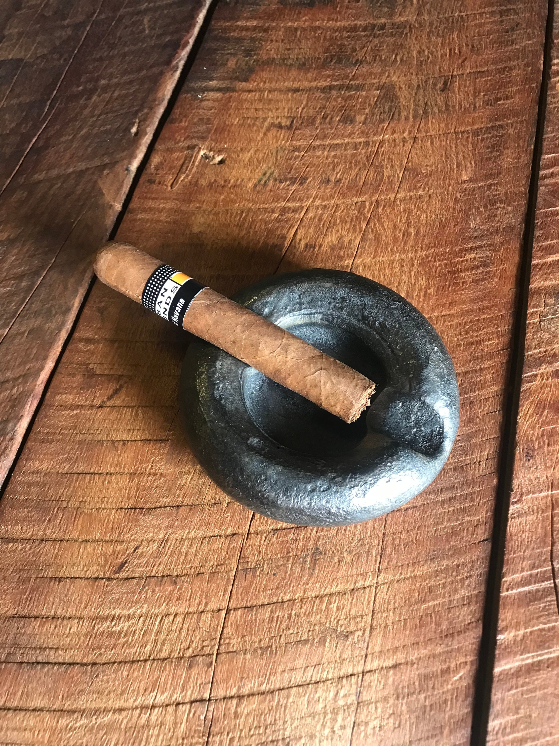 Forged Cigar Ashtray - Etsy
