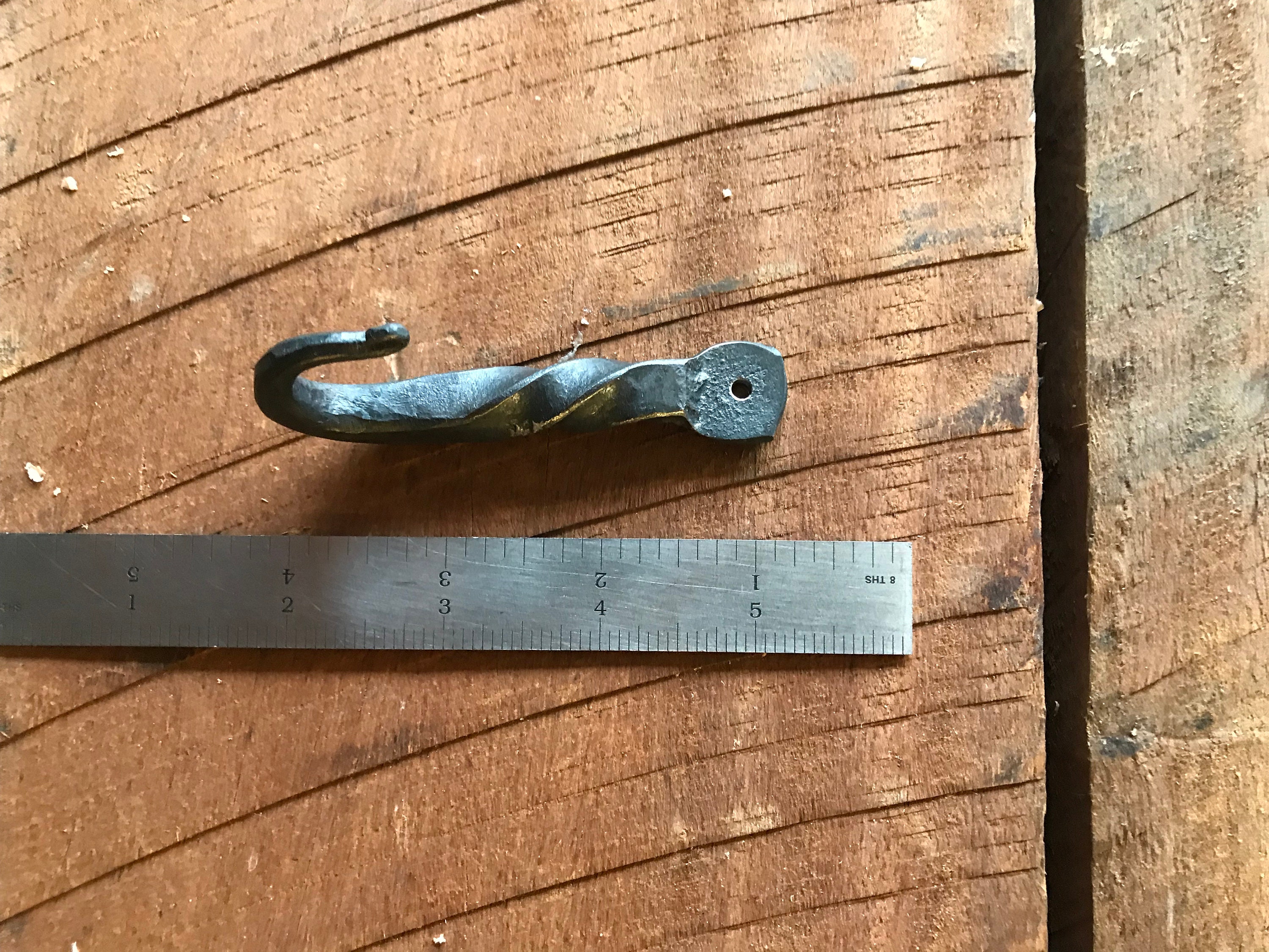 Small Hand Forged J Hook - Etsy